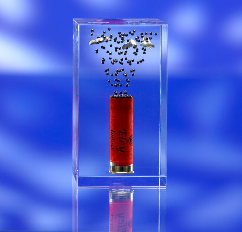 ACRYLIC ENCAPSULATION TOMBSTONE AWARD TROPHY PAPERWEIGHT - 3D Crystal Art